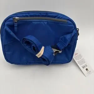 lug | Bags | Lug Double Back Crossbody Belt Bag Purse Azure Blue ...